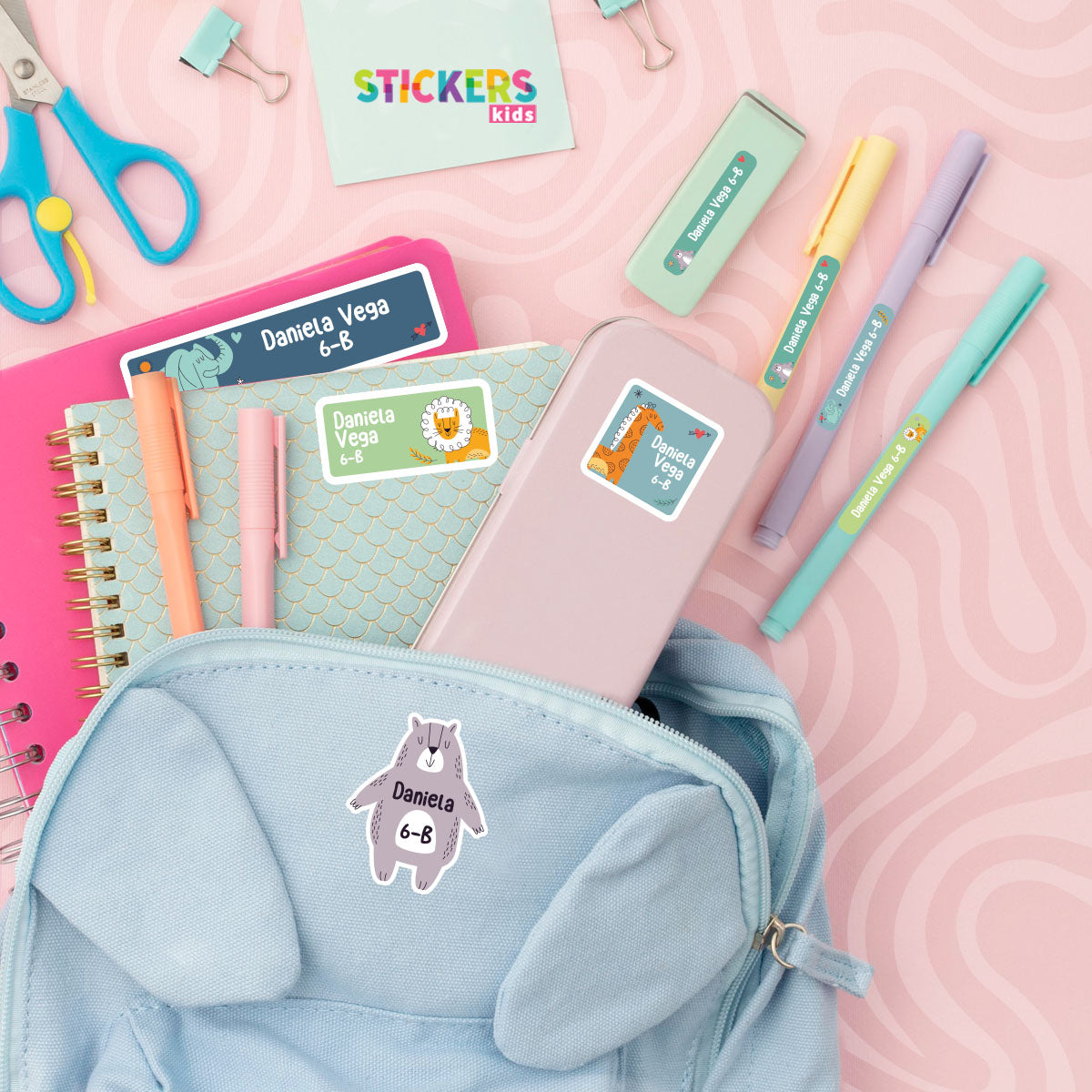 Kit Osito – Stickers Kids